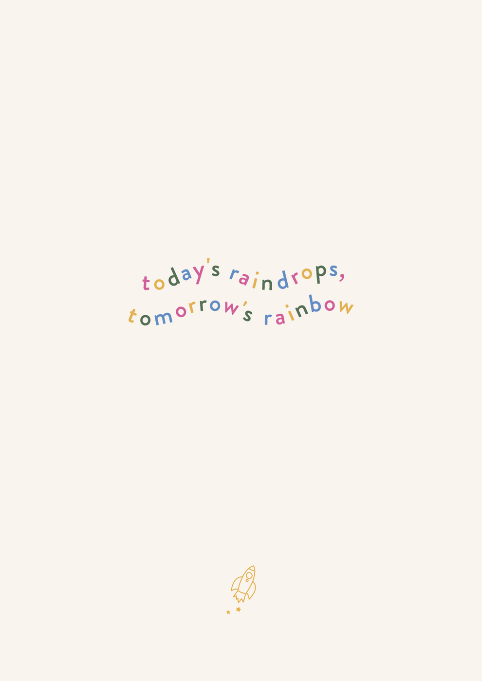 Raindrops & Rainbows – Little Big Clothing Company